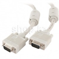 ᐈ Кабель VGA 15M/15M, экранированный, Cablexpert CC-PPVGA-10, 3m, OEM ...
