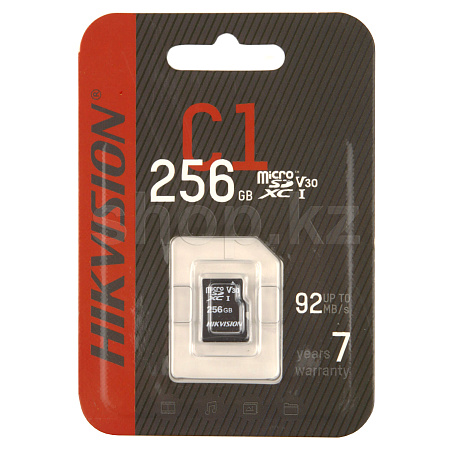 ᐈ Карта памяти Micro SDXC 256Gb Hikvision С1, Class 10 UHS-I – купить в ...