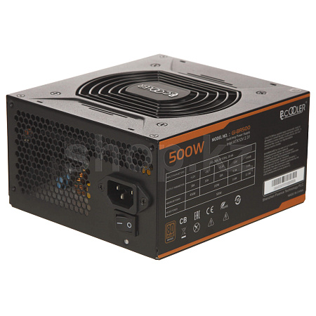 ᐈ Блок питания ATX 500 W PCCooler GI-BR500 – купить в интернет-магазине ...